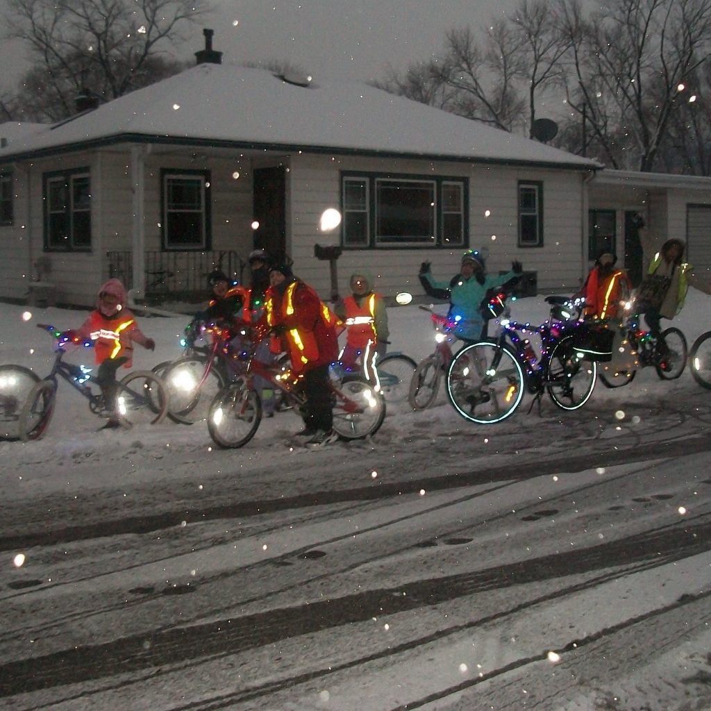 Visibility and you, staying safe while riding your bike at night