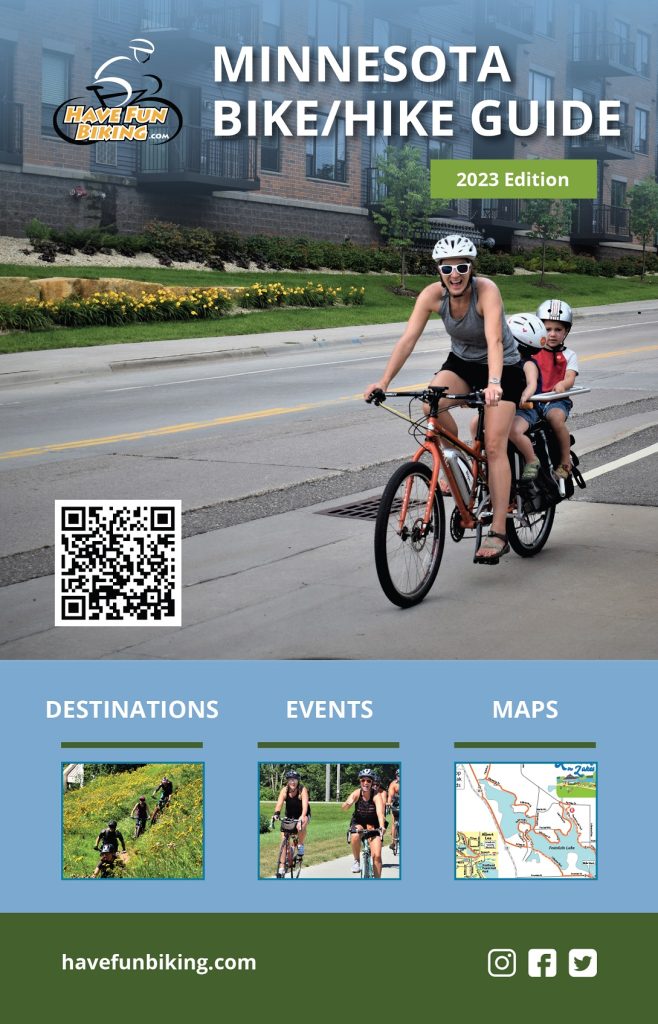 The maps in the new MN Bike/Hike Guide offer fun places to ride
